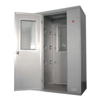 China Electronical Customized Cleanroom Air Shower 350kg Interlock Air Lock for sale