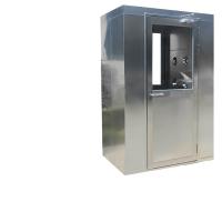 China 220V 50Hz 0.75kW Stainless Steel Air Shower for Cleanroom with Automatic Door for sale