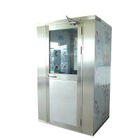 China 220V 50Hz 0.75kW Stainless Steel Air Shower for Cleanroom with Automatic Door for sale