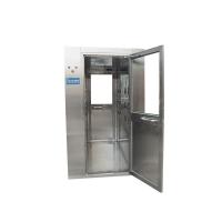 China 30mm Portable Cleanroom Air Shower Single Person Double Side Blowing for sale