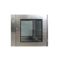 China Cleanroom SUS304  SS Pass Box UV Light Static Pass Static Through Box for sale