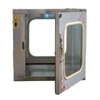 China Electronic Interlocking Cleanroom Pass Box with UV Sterilize Lamp 500x480x500mm for sale
