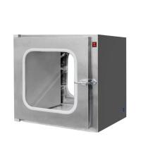 China Electronic Interlocking Cleanroom Pass Box with UV Sterilize Lamp 500x480x500mm for sale