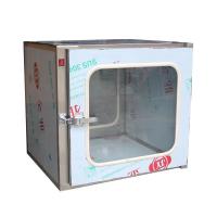 China Stainless Steel Dynamic Pass Box 600x600x600mm Cleanroom Transfer Window 220V for sale
