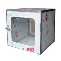China Stainless Steel Dynamic Pass Box 600x600x600mm Cleanroom Transfer Window 220V for sale