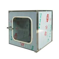China Stainless Steel Dynamic Pass Box 600x600x600mm Cleanroom Transfer Window 220V for sale