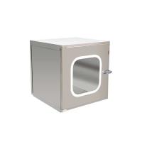 China 220V 50Hz Cleanroom Pass Box Electronic Lock Lab Equipment Pass Box for sale
