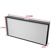 China HEPA Filter H13 H14 Activated Carbon Home Air Purifier Replacement 610x610x50mm for sale