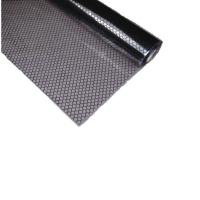 China ESD PVC Grid Transparent Curtain 0.3mm 1.37m Width Antistatic Cleanroom Curtain for sale