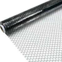 China Cleanroom Anti Static ESD PVC Grid Curtain Sheet 1.37m x 30m x 0.3mm for sale