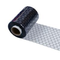 China Anti Static PVC Grid Curtain ESD Cleanroom Soft Wall 0.3mm 1.37m Width Room Divider for sale