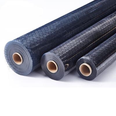 China ESD Grid Curtain Antistatic PVC Honeycomb Mesh Transparent Cleanroom Sheet Film 0.3mm 1.0mm for sale
