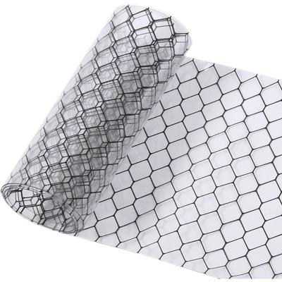 China Antistatic ESD PVC Grid Curtain Transparent Black For Factory Use for sale
