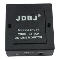 China 6V DC ESD Wrist Strap Tester Anti Static Monitor 67x60x29mm for sale
