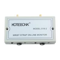 China ESD Wrist Strap Tester Online Monitor 518-2 Dual Channel Anti Static Workstation Alarm for sale