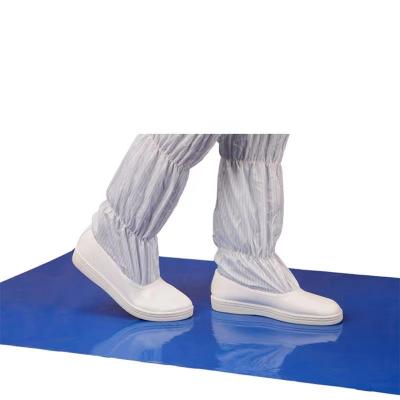 China Disposable Blue Cleanroom Sticky Mat Floor 18x36 24x36 for Hospital Medical Use for sale