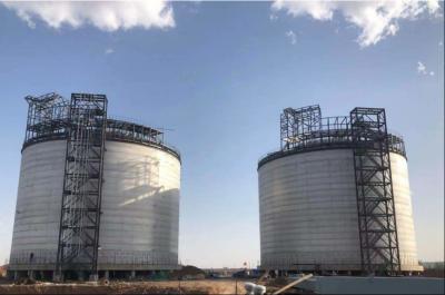 China Vertical Type Full Containment LNG Storage Tank1.75Mpa Big Capacity for sale