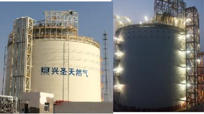 China Flat Bottom Single Containment LNG Storage Tank 30000m3 for sale