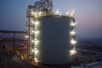 China 50000M3 Flat Bottom Storage Tank 0.8 Mpa Large LNG Tank for sale
