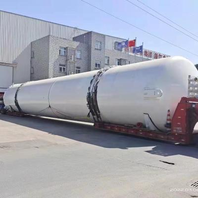 China 300m3 Vacuum Insulated Vertical Storage Tank for sale