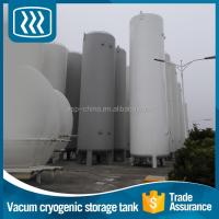 China Stainless steel liquid oxygen transport truck air compressor storage tank liquid nitrogen filling vacuum tank for sale for sale