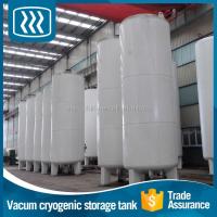 China Stainless steel liquid oxygen transport truck air compressor storage tank liquid nitrogen filling vacuum tank for sale for sale