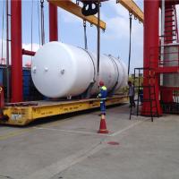 China 16MnDR Cryogenic Liquid Carbon Dioxide Storage Tanks 17M3 20M3 for sale