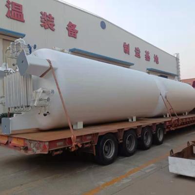 China Pressure Vessel 17m3 Cryogenic Storage Tank 2.2MPa Liquid Co2 Tanks for sale