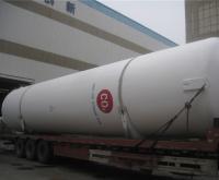 China Q235-B LNG Cryogenic Vertical Liquid Storage Tank 20m3 for sale