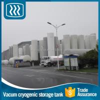 China CF-25000/6 Cryogenic Liquid Nitrogen Transport Tank 60000 Liters for sale