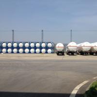 China iso tank container 20ft for transporting oxygen, nitrogen, argon, co2, lng on sea for sale