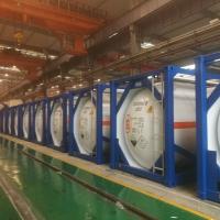 China LO2 LN2 LAr R134a UN Portable Tank T11 T22 24800 Liters for sale