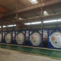 China LO2 LN2 LAr R134a UN Portable Tank T11 T22 24800 Liters for sale