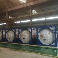 China LO2 LN2 LAr R134a UN Portable Tank T11 T22 24800 Liters for sale