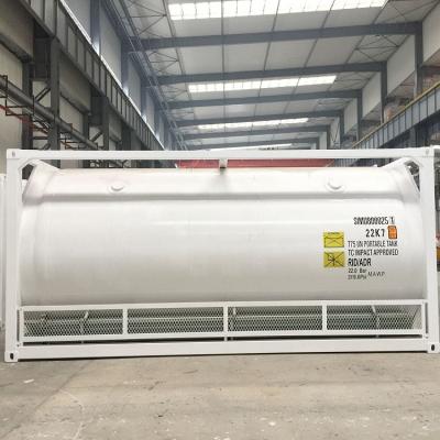 China SA-240M 304 LNG T14 Iso Tank Container 24800 Liters LR BV CCS for sale