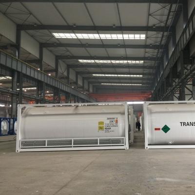 China LR BV CCS SA-612M N T R134A T50 ISO Tank Container 24300 Liters for sale