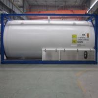 China LR BV CCS SA-612M N T R134A T50 ISO Tank Container 24300 Liters for sale