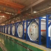 China LR BV CCS SA-612M N T R134A T50 ISO Tank Container 24300 Liters for sale