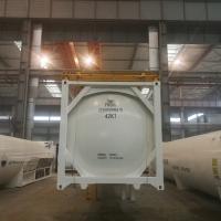 China LR BV CCS SA-612M N T R134A T50 ISO Tank Container 24300 Liters for sale