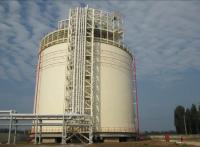 China Vertical Horizontal Full Containment LNG Flat Bottom Storage Tank 1.75Mpa for sale