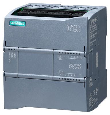 China Siemens SIMATIC S7-1200 CPU 1212C AC Drive 6ES7212 1BE40 0XB0 8DI 6DO 2AI for sale