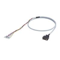 China Siemens 6SL3260-4MA00-1VB0 IO Cable 3 Core PE for SINAMICS V90 PROFINET for sale