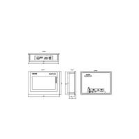 China Siemens SIMATIC HMI SMART 700 IE V3 7 Inch Touch Panel 6AV6648-0CC11-3AX0 for sale