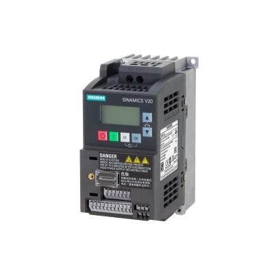 China SIEMENS SINAMICS V20 0.75kW 200-240V AC Drive 6SL3210-5BB17-5UV1 IP20 for sale