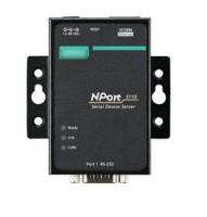 China MOXA NPORT 5110 RS-232/422/485 Serial Port Device Networking Server 1-Port for sale