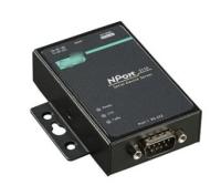 China MOXA NPORT 5110 RS-232/422/485 Serial Port Device Networking Server 1-Port for sale