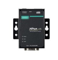 China MOXA NPORT 5110 RS-232/422/485 Serial Port Device Networking Server 1-Port for sale