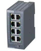 China 6GK5008-0BA10-1AB2 Unmanaged Ethernet Switch 8-Port Industrial Automation 14.4x18.2x5.6cm for sale
