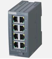 China 6GK5008-0BA10-1AB2 Unmanaged Ethernet Switch 8-Port Industrial Automation 14.4x18.2x5.6cm for sale