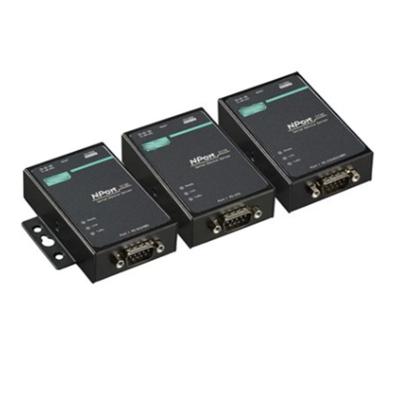 China NPORT 5110 1-Port RS-232/422/485 Serial Device Networking Server for Industrial Automation for sale